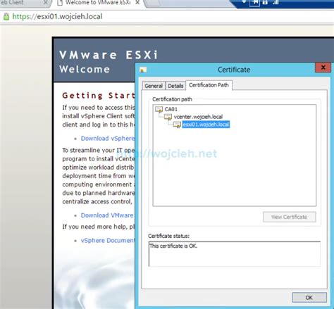 Renew ESXi SSL Certificates In VSphere Web Client