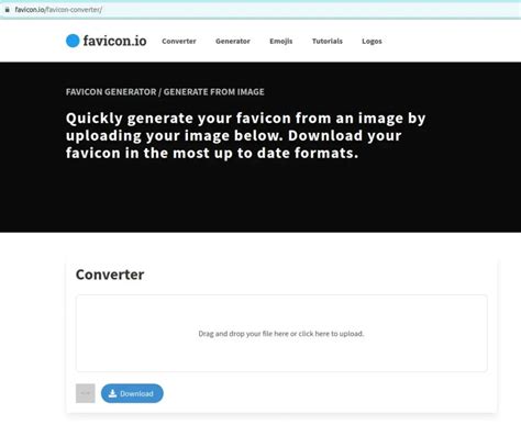How To Create Favicon From Image Online Lynxbee Linux Embedded