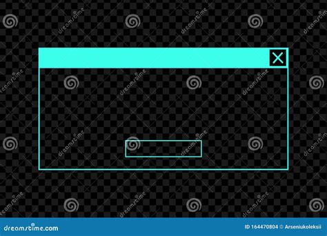 System Message Dialog Box Stock Vector Illustration Of Dialog 164470804