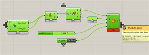 Shell Polysurface Leaving Holes Or Making Invalid Brep Grasshopper Mcneel Forum