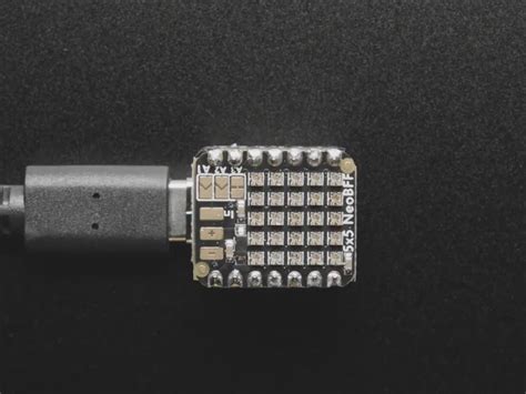 Buy Adafruit 5x5 Neopixel Grid Bff Add On For Qt Py And Xiao Ada5646