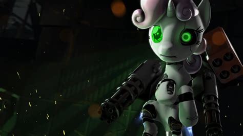 Creepy Sweetie Bot Mlp Background R Craftedcroix