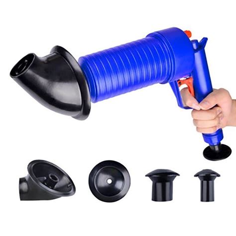 Очиститель канализации высокого давления Toilet dredge GUN BLUE ...