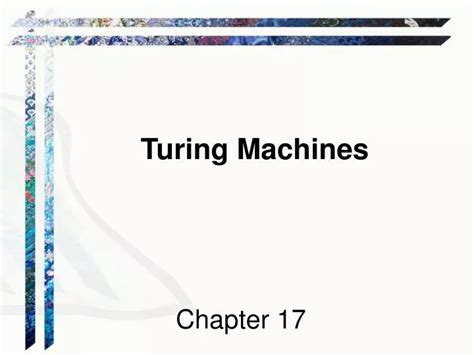 Ppt Turing Machines Powerpoint Presentation Free Download Id5144375