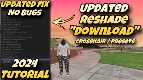 Fivem Reshade Tutorial 2024 “latest Version” Crosshair Presets