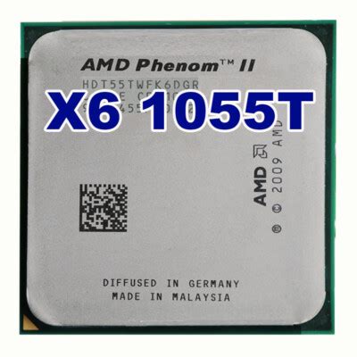 AMD Phenom II X T CPU Six Core GHz MB W Socket AM Processors EBay