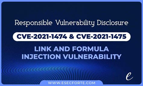 Link Injection Vulnerabilities India Formula Injection Vulnerability