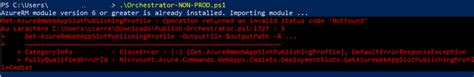 Azure Isolated Webapp Deployment Error In Powershell Script Help