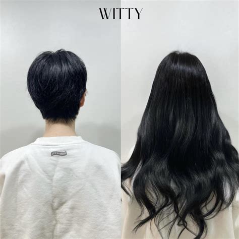 대구no1 붙임머리전문점 윤윤살롱 ㆍ 리터치할때 색다른 느낌 원하시면 브릿지 추가해 보세요 강추강추👍탈색없이 컬러모로 포인트주기 추석연휴기간 예약 서둘러주세요