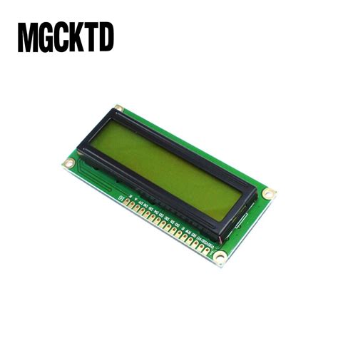 10pcs Lcd1602 Module Green Screen 16x2 Character L Vicedeal