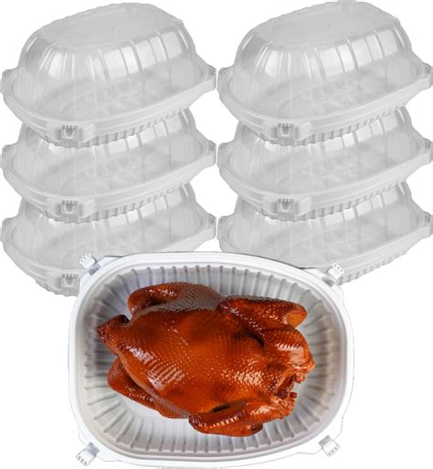 Doitool 20pcs Rotisserie Chicken Roaster Container With