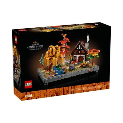 Jual Lego Icons Autumn Cottage Garden Set 1102 Pcs 11372 Mix Terbaru