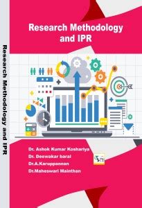 Research Methodology And IPR Buy Research Methodology And IPR By Dr Ashok Kumar Koshariya Dr