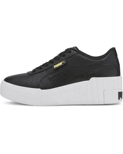 Puma Cali Wedge Sneakers For Women Up To Off Lyst
