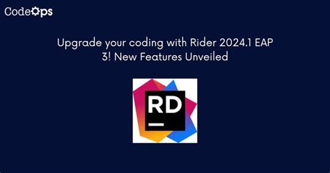 Codeops Technologies Llp On Linkedin Upgrade Your Coding With Rider