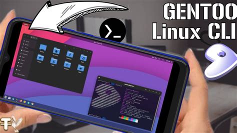 this is how to install gentoo linux os cli on an android phone v2 3