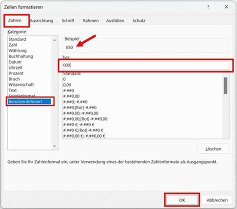 Excel 0 Vor Zahl Optimierung Der Zahlendarstellung