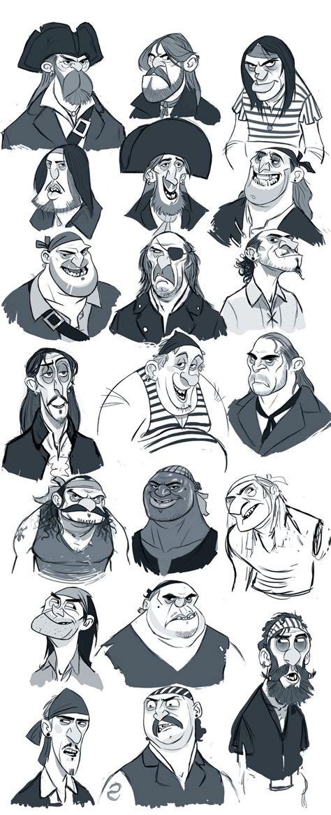 147 best pirates images on Pinterest | Character design references ...
