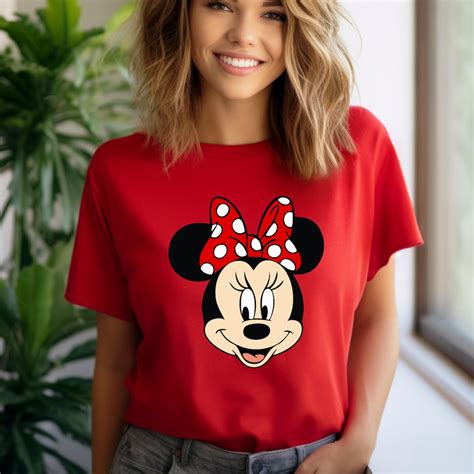 Comfort Colors® Minnie Mouse T Shirt Disney Minnie Shirt Minnie Checkered Shirt Disney T