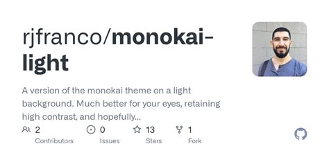 Github Rjfranco Monokai Light A Version Of The Monokai Theme On A