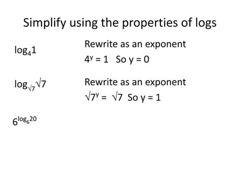 5 2 Logarithmic Functions And Their Graphs Ppt