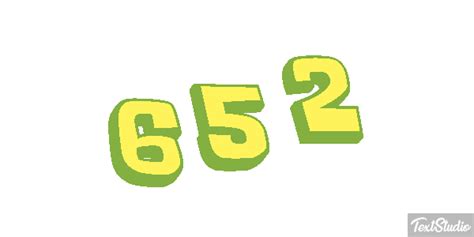 652 Number Animated  Logo Designs