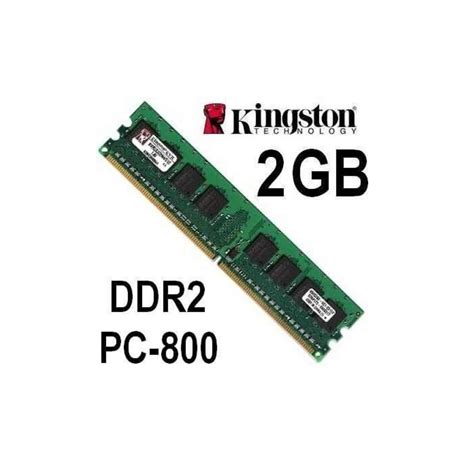 رم کامپیوتر Kingston مدل Kvr800d2n6 2g