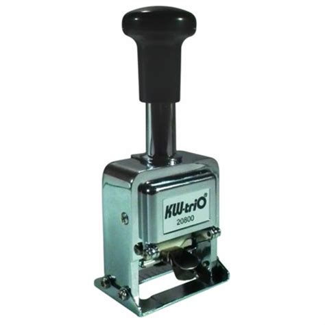 Numbering Machine Automatic Ref 20800 8 Digits Sequential Kw Trio Delcity Ltd
