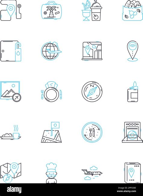 Routing Linear Icons Set Optimization Pathfinding Direction Navigation Allocation Tracing