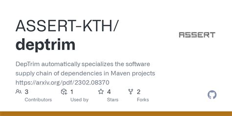 github assert kth deptrim deptrim automatically specializes the