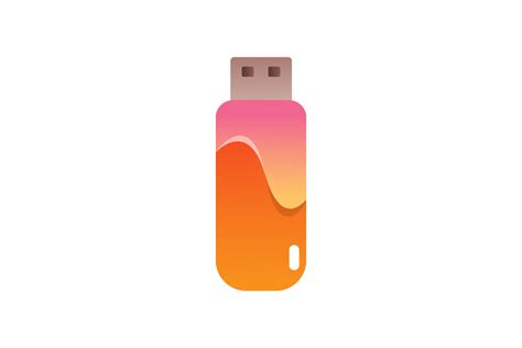 Flashdisk Office Gradient Icon Graphic By Hafawwart09 · Creative Fabrica