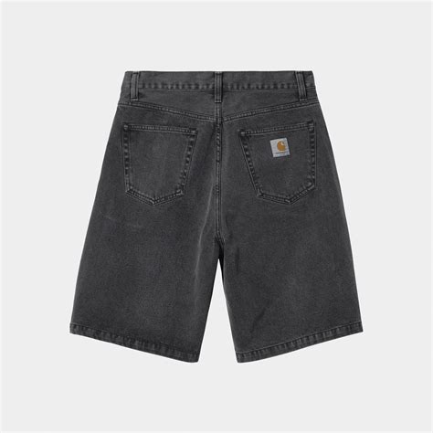Carhartt Wip Landon Denim Short Black Heavy Stone Washed I030469 89