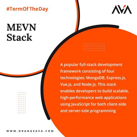 ava™ an orange education label on linkedin termoftheday mevnstack fullstackdevelopment