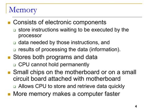 Ict Lecture07primary Memory And Its Typespptx