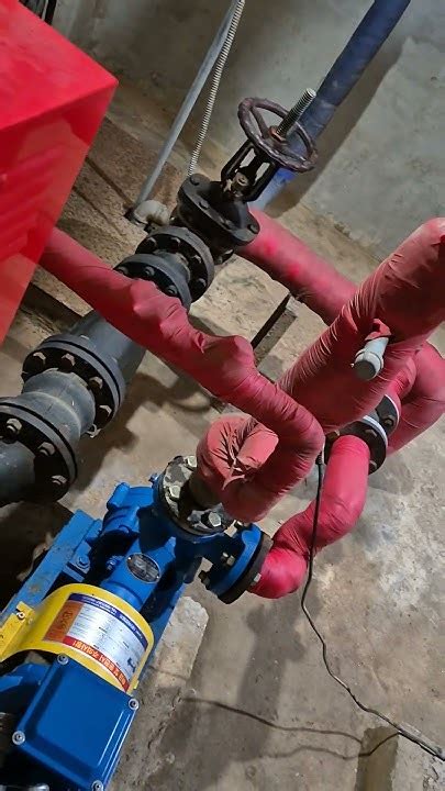 양평 장터마트 소방엔진펌프 시동모타 교환 Youtube