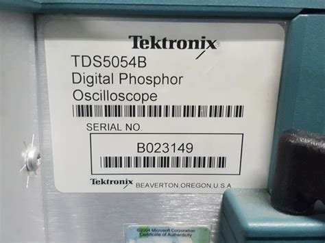 Máy Hiện Sóng Tektronix Tds5054b Digital Phosphor Oscilloscope Nubicom