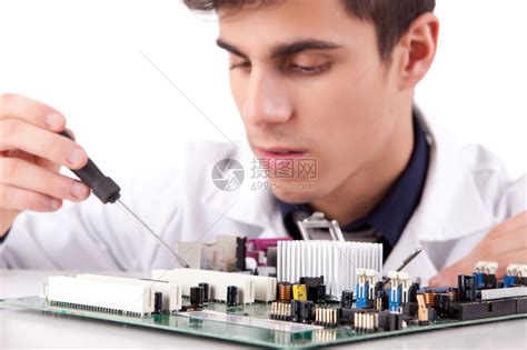 计算机工程师孤立高清图片下载 正版图片504721303 摄图网