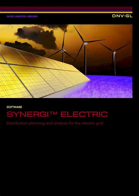 pdf software synergi™ electric dnv gl · synergi electric is