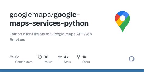 Github Googlemaps Google Maps Services Python Python Client Library For Google Maps Api Web