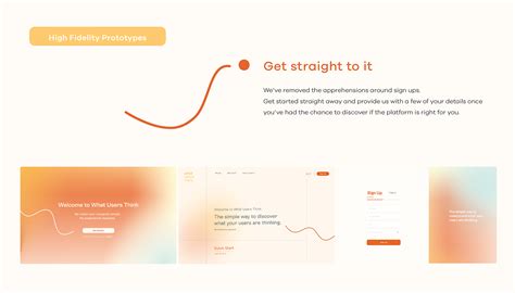 WUT What Users Think UX Case Study On Behance