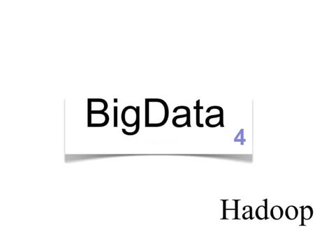 Big Data Hadoop Pptx