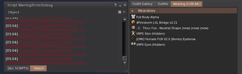 Getting Spammed With Script Errors Technical Second Life Community