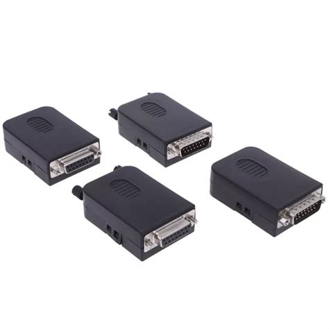 Db15 D Sub 2 Row 15 Pin Plug Breakout Terminals Board Connector Pm Eur