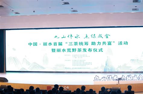 中国·丽水首届“三茶统筹 助力共富”活动暨丽水荒野茶发布仪式在丽举行发展茶文化农业