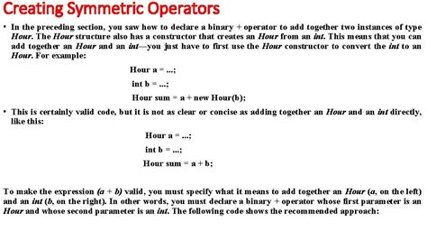 module 5 operator overloading understanding operators it is