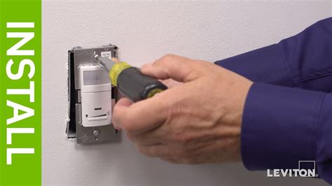 Wiring A Leviton Motion Sensor Light Switch Shelly Lighting