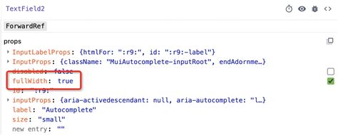 Autocomplete Material Ui Fullwidth True Always Passed To Inner Component Issue