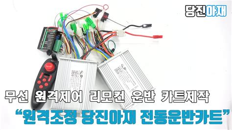 모터원격제어 컨트롤러 2개 모터 무선원격 구동가능 컨트롤러 당진아재 Youtube