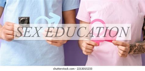 Couple Condoms Symbols Woman Man Sex Stock Photo Shutterstock