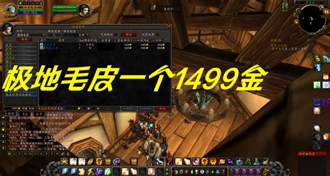 魔兽WLKAH出现大量极地毛皮价格十分昂贵最便宜1499金 哔哩哔哩